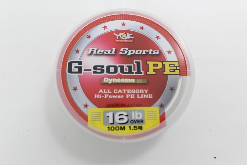 【Cpost】YGKよつあみ リアルスポーツ G-SOUL PE 100m 1.5号/16LB ホワイト(ygk-333063) おり釣具 本店