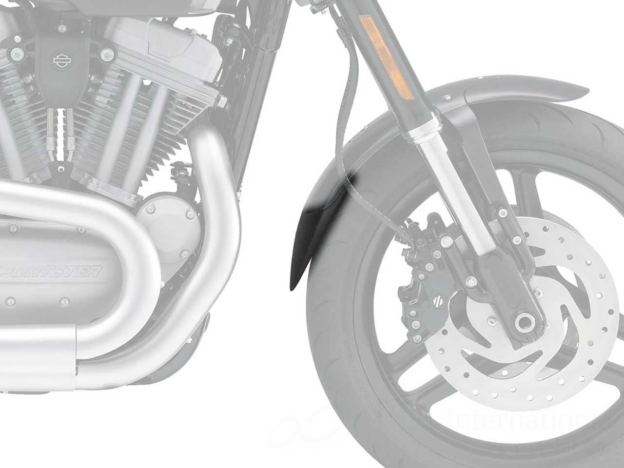 P&A International Extender Fender / エクステンダーフェンダー Harley-Davidson VRSCF ...