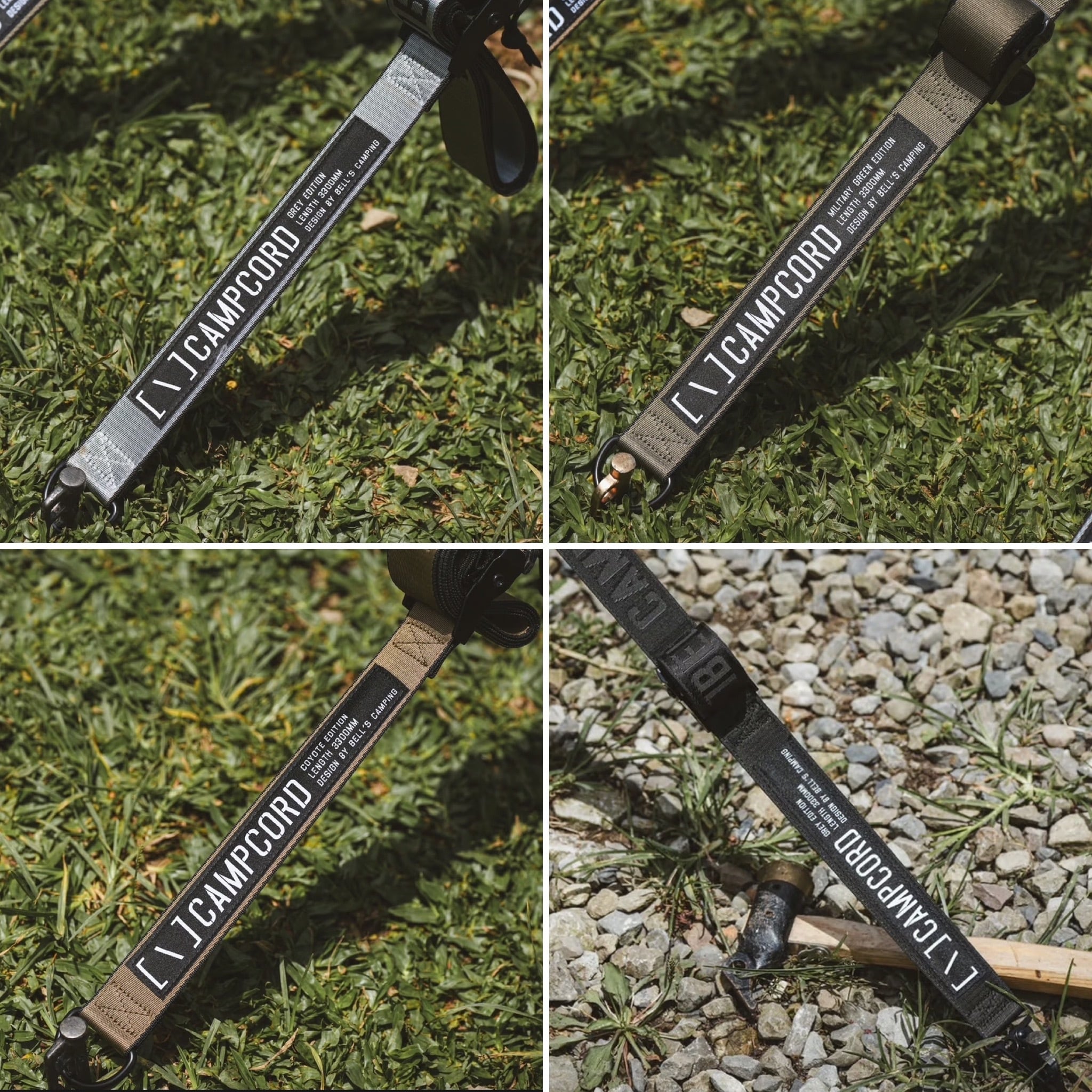 [\]CAMPCORD｜機能ガイロープ｜Bell's Camping