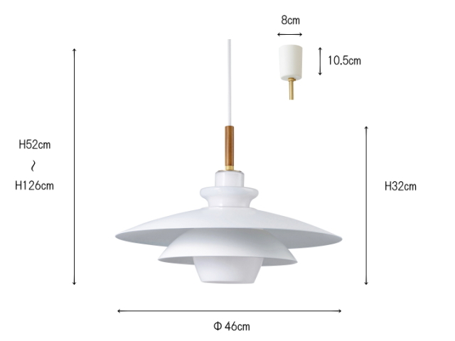 BLANCHE ブランシュ 1灯 ペンダントライト LT-4143 【INTERFORM】インターフォルム 家具インテリア雑貨通販POINT【ポイント】