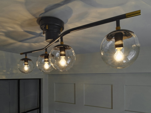 エルー HEROULT シーリングライト 4灯 LT-4267【INTERFORM】インターフォルム 家具インテリア雑貨通販POINT【ポイント】