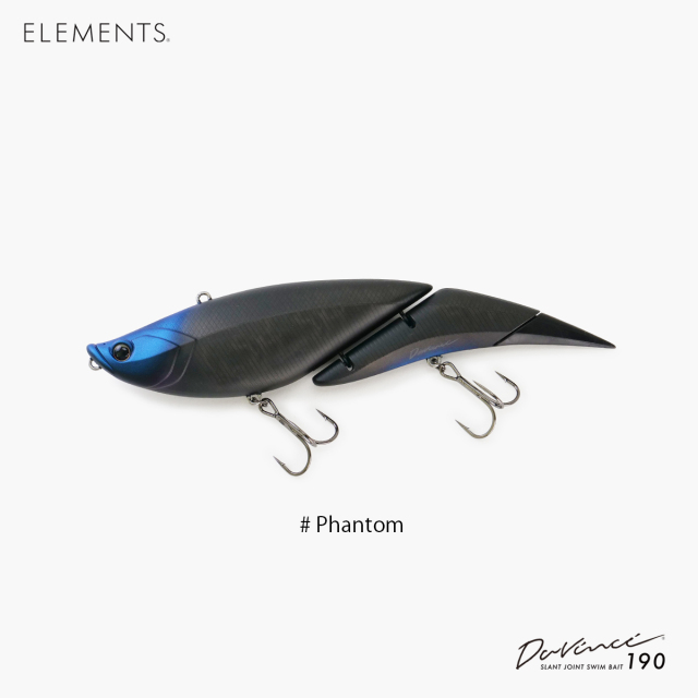 ELEMENTS|Davinci 190 ( ダヴィンチ 190 ) #Phantom|POND original｜通販｜釣り・アウトドア・旅｜中村健太郎｜オリジナルグッズ販売