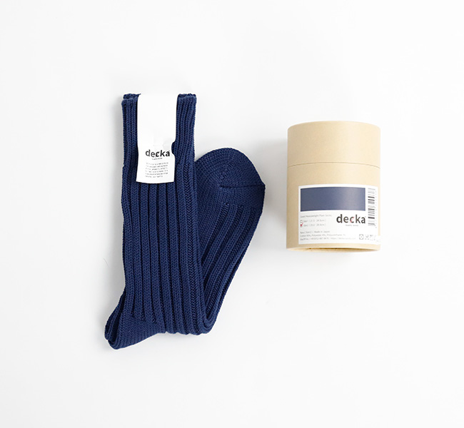 decka デカ Cased Heavy Weight Plain Socks ケースド ヘビー ウェイト ソックス