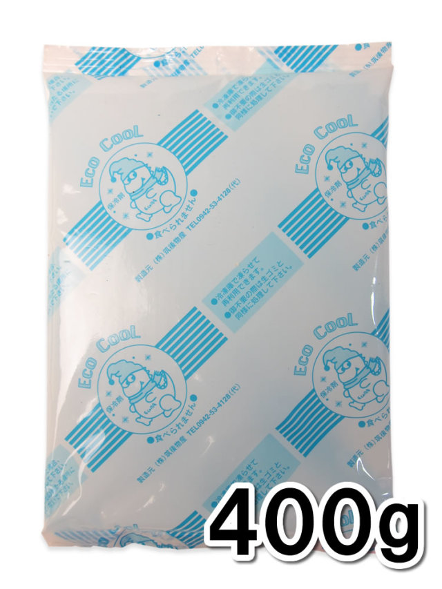 【40個・400g】保冷剤 エコクール(150×220mm)｜保冷剤 通販 梱包材の【コンポス】