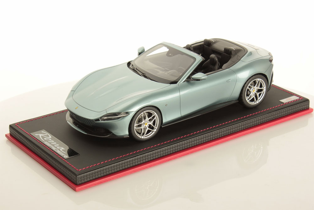 MR collection FE040A 1/18 Ferrari Roma Spider Celeste Trevi ミニカー専門店 ラクーンオート