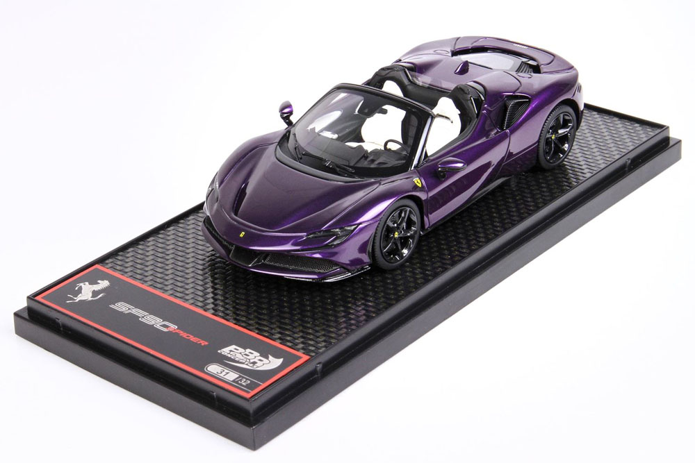 BBRC244F Ferrari SF90 Spider Viola Hong Kong Limited 32pcs ミニカー専門店 ラクーンオート