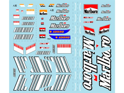 Museum collection D525 1/12 Ducati Desmosedici 08 Marlboro & Barcode ...