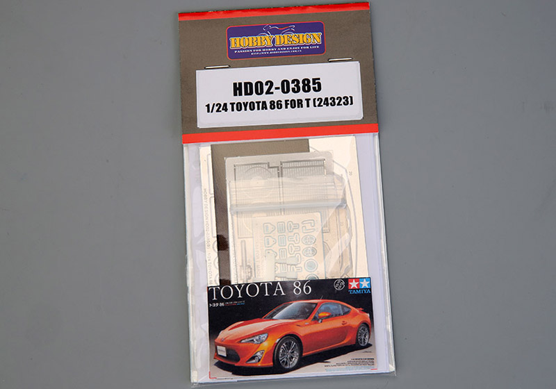 Hobby Design HD02_0385 1/24 Toyota 86 Detail up set for Tamiya ミニカー専門店 ...
