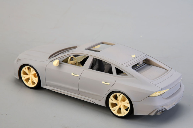 ** 予約商品 ** ALPHA Model 1/24キット AM02-0061 Audi RS7 Sportback Performance ミニカー専門店 ラクーンオート