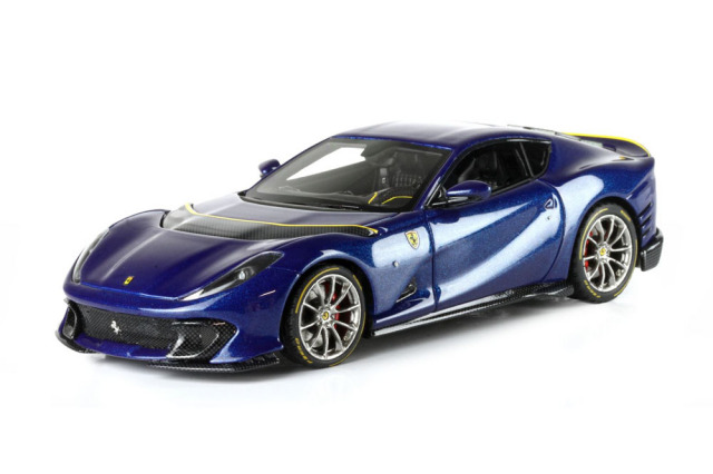 BBRC259D1 Ferrari 812 Competizione Blue Tour de France /Horizontal ...