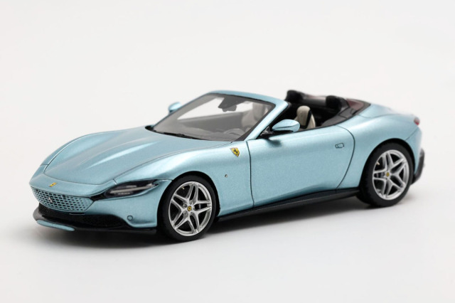 ** 予約商品 ** BBRC282A Ferrari Roma Spider Metallic Celeste Trevi Limited ...