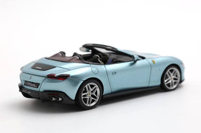 ** 予約商品 ** BBRC282A Ferrari Roma Spider Metallic Celeste Trevi Limited ...