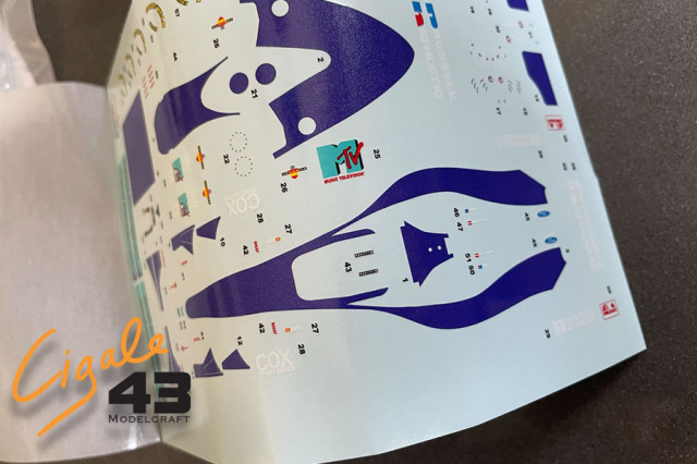 Cigale 43 Kit CFK002 1/43 Simtek S941 San Marino - Brazilian GP 1994 D ...