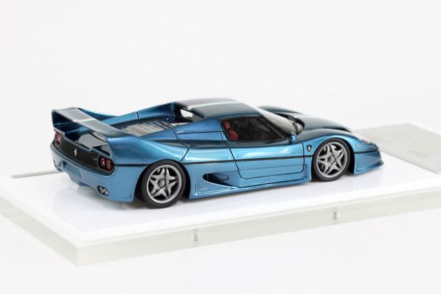 SCM Model 1/43 Ferrari F50 Coupe Chrome Mirage Blue limited 25pcs ミニカー ...