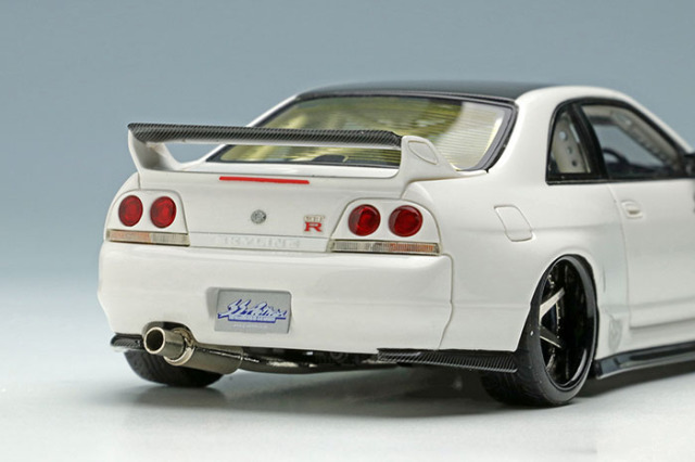 アイドロン EM489A ガレージアクティブ アクティブ R33 GT-R ワイドボディコンセプト パールホワイト