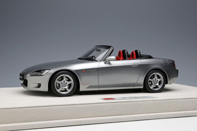 アイドロン EML110A 1/18 ホンダ S2000 (AP1) 1999 シルバーストーンメタリック