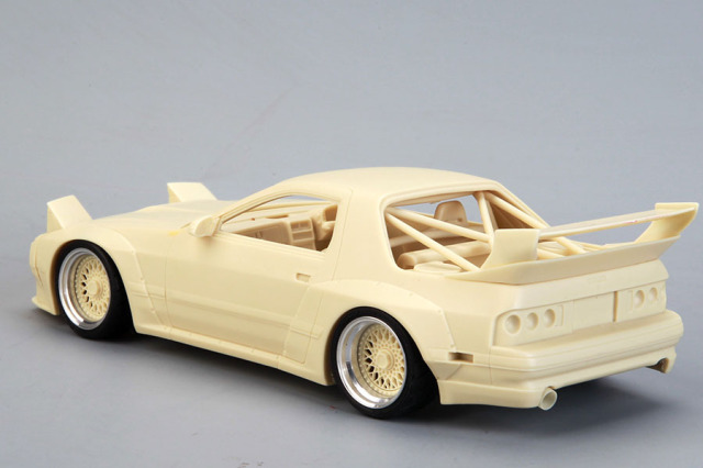 Hobby Design HD03_0620 1/24 Rocket Bunny Mazda RX7(FC3S) Full Detail Kit ミニカー専門店 ラクーンオート