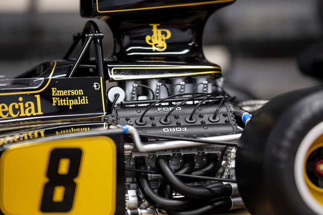 Pocher HK114 1/8キット Lotus 72D 1972 British GP E.Fittipaldi ミニカー専門店 ラクーンオート