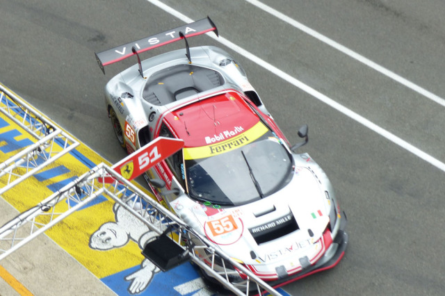 ルックスマート LSLM185 1/43 フェラーリ 296 GT3 No.55 Vista AF Corse ルマン 24H 2024