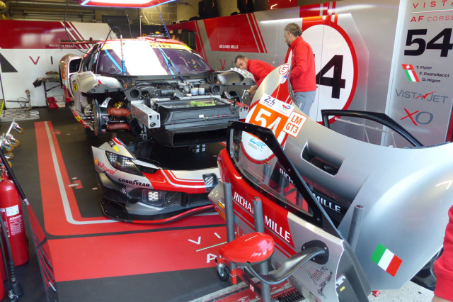 ルックスマート LSLM189 1/43 フェラーリ 296 GT3 No.54 Vista AF Corse ルマン 24H 2024