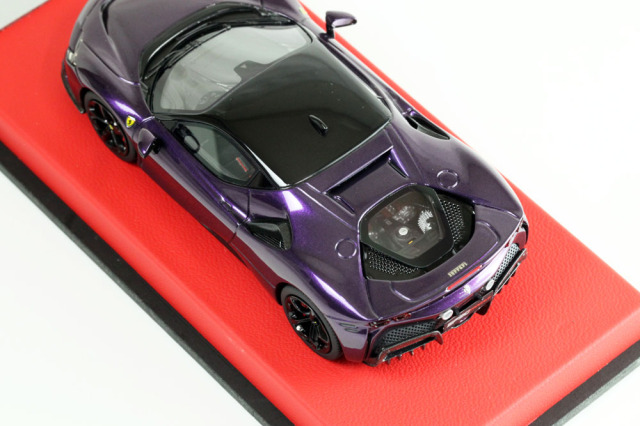 BBR RACE43-132 Ferrari SF90 Stradale Violet (Red leather Base) Limited ...