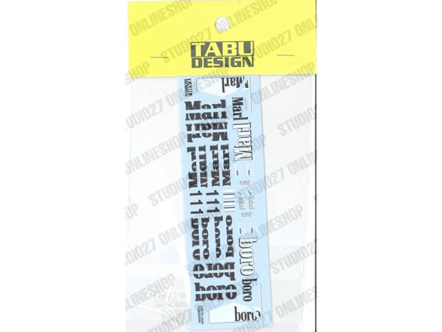 TABUデザイン 20006 1/20 Ferrari F1-2000 Option Decal (for Tamiya) 【メール便可 ...