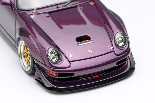 ヴィジョン VM131F ポルシェ 911 (993) GT2 EVO 1998 アメジストメタリック (限定60台)