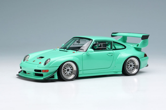 ヴィジョン VM131H ポルシェ 911 (993) GT2 EVO 1998 ミントグリーン (限定60台)