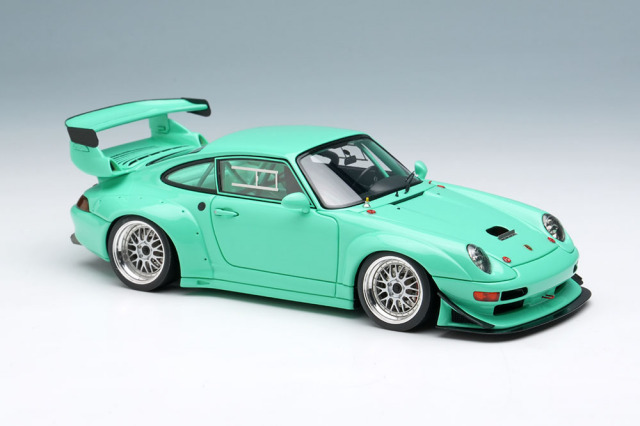 ヴィジョン VM131H ポルシェ 911 (993) GT2 EVO 1998 ミントグリーン (限定60台)