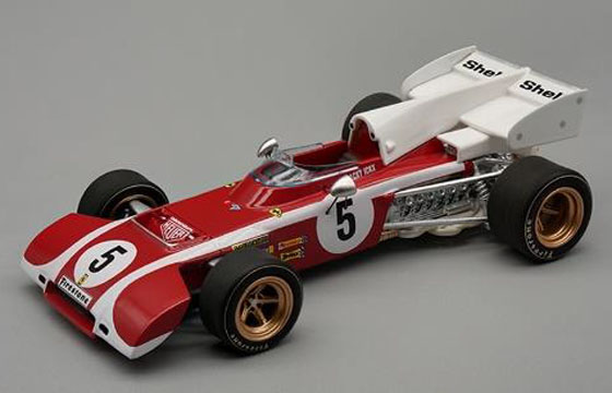** 予約商品 ** Tecno Model TM43-26D 1/43 Ferrari 312B2 South Africa GP 1972 ...