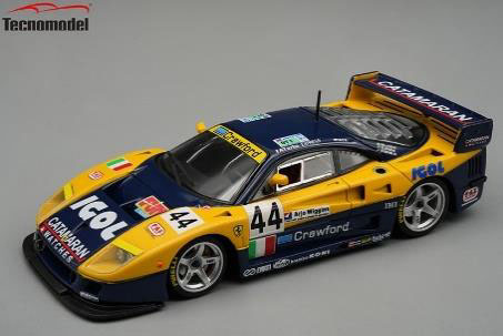 ** 予約商品 ** Tecno Model TM43-63B 1/43 Ferrari F40LM Le Mans 24H 1996 #44 ...
