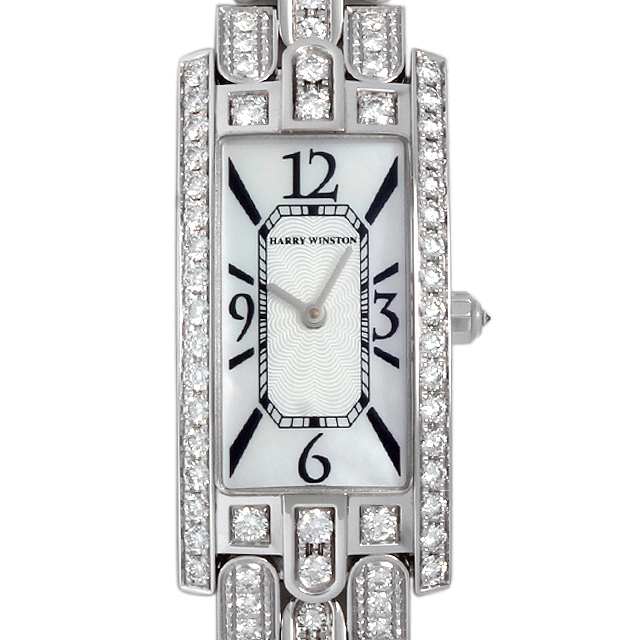 330/LQWW.M/D3.1/D3.1 ハリーウィンストン(HARRY WINSTON) ザ アヴェニューC ケースブレスダイヤ 中古品 ...
