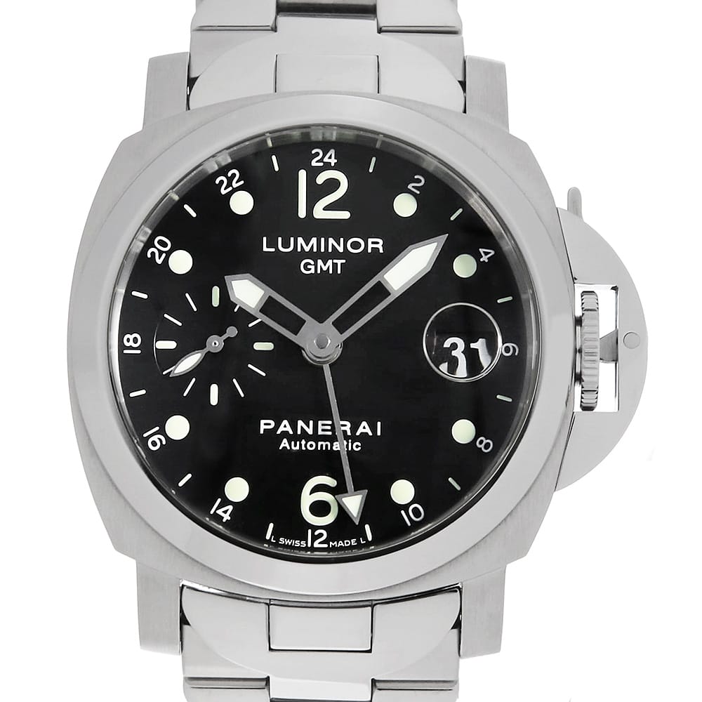 PAM00160 ブラック PANERAI（パネライ）ルミノールGMT 中古 | 東京・大阪の高級ブランド時計の販売・通販ならGINZA ...