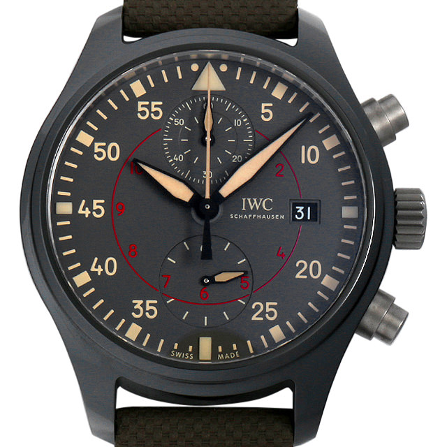 IW389002 IWC パイロット・ウォッチ・クロノグラフ トップガン・ミラマー 中古 | 東京・大阪の高級ブランド時計の販売・通販なら ...
