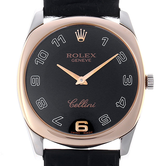 4233/9 ROLEX（ロレックス） チェリーニ ブラック/アラビア 中古 | 東京・大阪の高級ブランド時計の販売・通販ならGINZA ...