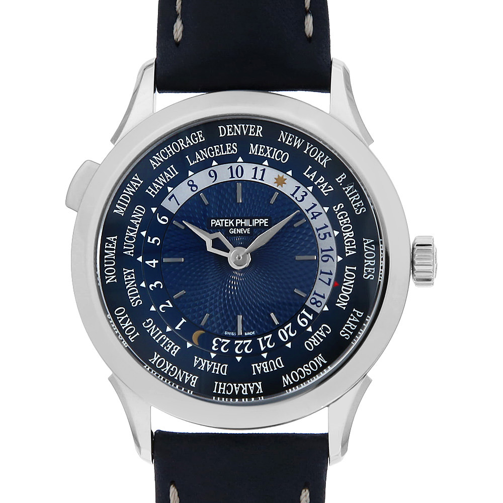 5230P-001 ブルー PATEK PHILIPPE（パテックフィリップ）ワールドタイム 中古 | 東京・大阪の高級ブランド時計の販売 ...