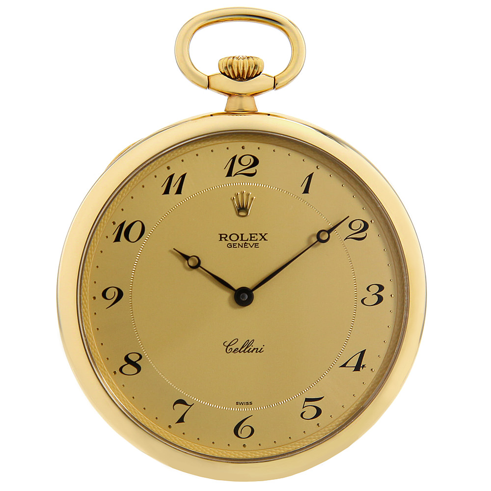 3761/8 シャンパン ROLEX（ロレックス）チェリーニ ポケットウォッチ アンティーク | 東京・大阪の高級ブランド時計の販売・通販ならGINZA RASIN - A-37618CH