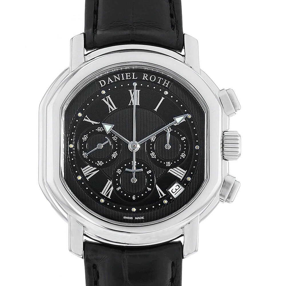 S247-ST ブラック DANIEL ROTH（ダニエルロート）スポーツ クロノグラフ 中古 | 東京・大阪の高級ブランド時計の販売・通販 ...