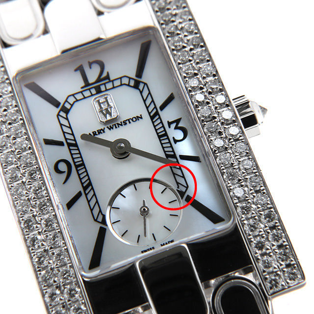 310/LQWW.M/D2.2 HARRY WINSTON（ハリーウィンストン） レディース アヴェニュー ケースダイヤ 中古 | 東京・大阪 ...