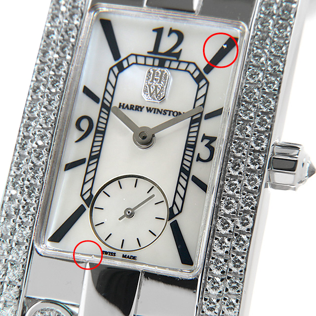 310/LQWW.M/D2.2/D2.2 HARRY WINSTON（ハリーウィンストン） レディー アヴェニュー ケースブレスダイヤ 中古 ...