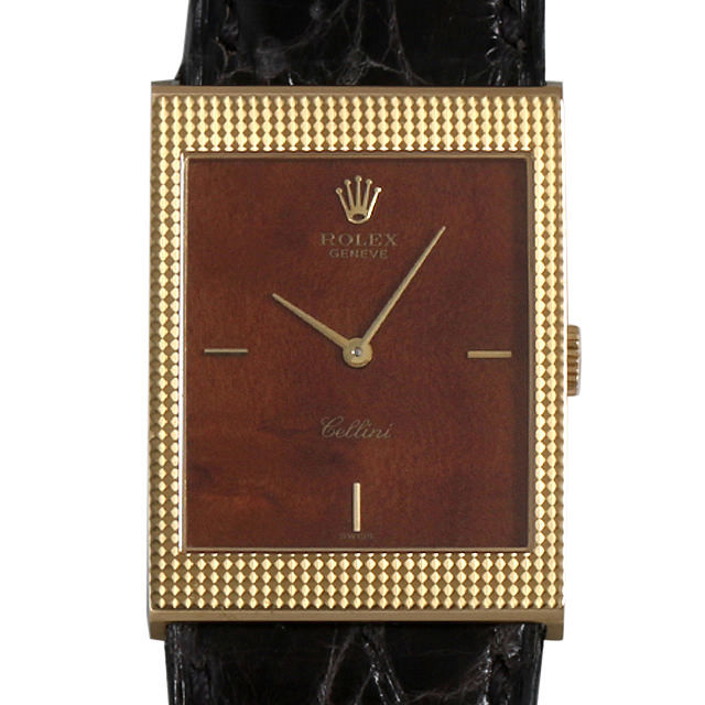 4127 ROLEX（ロレックス） チェリーニ マホガニー Cal.1601 アンティーク | 東京・大阪の高級ブランド時計の販売・通販なら ...