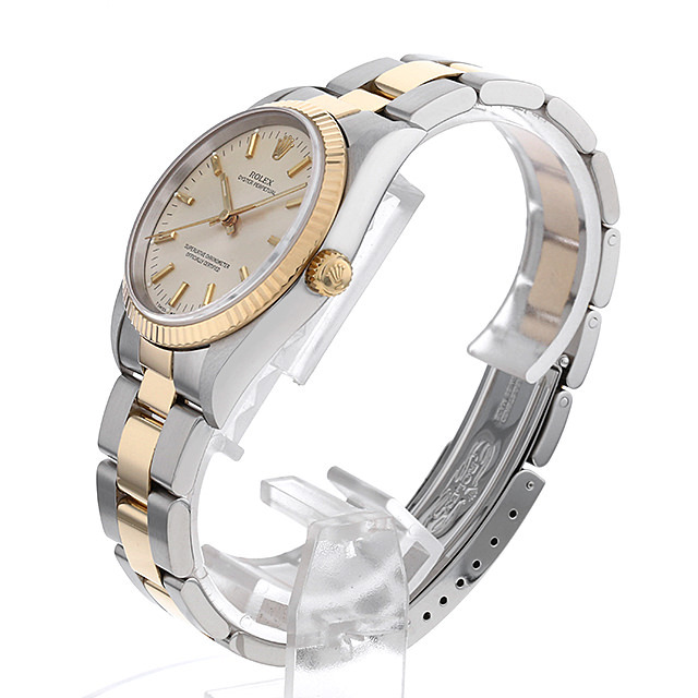 14233 ROLEX（ロレックス） オイスターパーペチュアル シルバー/バー 中古 | 東京・大阪の高級ブランド時計の販売・通販なら ...