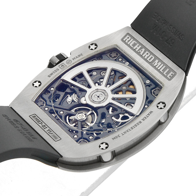 RM67-01 RICHARD MILLE（リシャールミル） オートマティック エクストラフラット 中古 | 東京・大阪の高級ブランド時計の ...