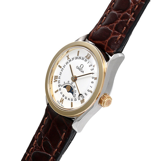 566.0286.766.0886 OMEGA（オメガ） ポインターデイト ムーンフェイズ Cal.2685 中古 | 東京・大阪の高級 ...