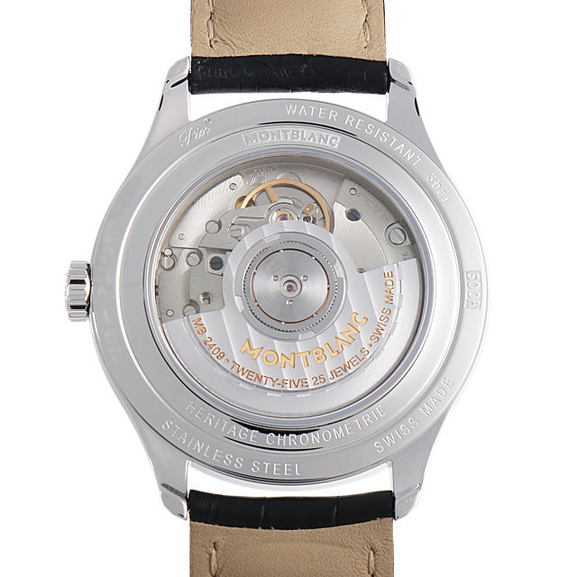 112520 MONTBLANC（モンブラン） ヘリテイジ クロノメトリー オートマティック 中古 | 東京・大阪の高級ブランド時計の販売 ...
