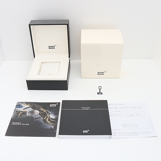 112520 MONTBLANC（モンブラン） ヘリテイジ クロノメトリー オートマティック 中古 | 東京・大阪の高級ブランド時計の販売 ...