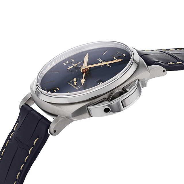 PAM00964 PANERAI（パネライ） ルミノール ドゥエ 3デイズ GMT パワーリザーブ オートマティック アッチャイオ 中古 ...