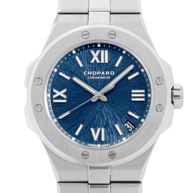 298600-3001 ブルー Chopard（ショパール）アルパイン イーグル ラージ 中古 | 高級ブランド時計の販売・通販ならGINZA RASIN - U-29860031-3