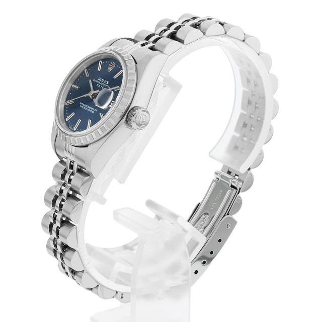 69240 ROLEX（ロレックス） オイスターパーペチュアル デイト ブルー/バー 中古 | 東京・大阪の高級ブランド時計の販売・通販なら ...