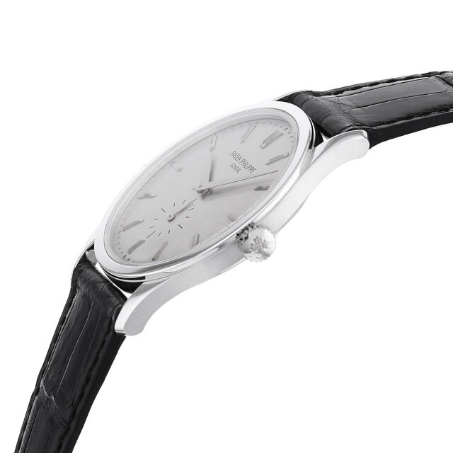 5196G-001 シルバー PATEK PHILIPPE（パテックフィリップ）カラトラバ 中古 | 東京・大阪の高級ブランド時計の販売・通販 ...